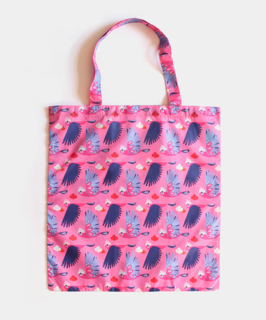 Galah Fold Up Shopping Bag - Pete Cromer