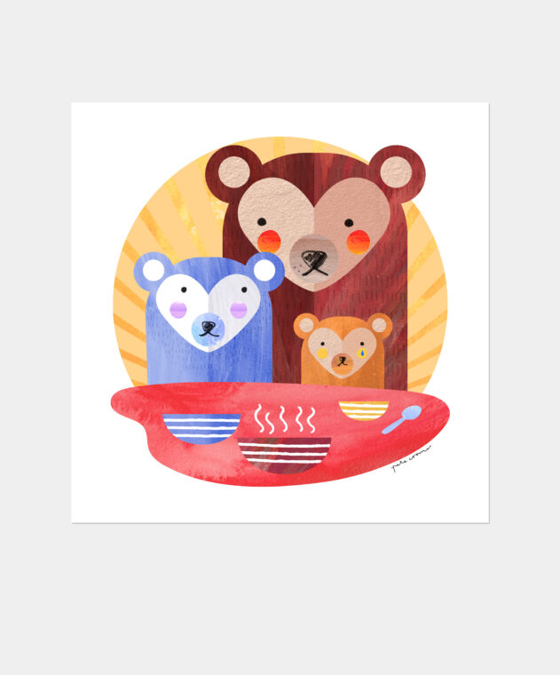 Three Bears Print - Pete Cromer