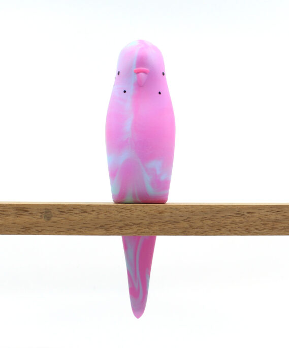 Resin Budgerigar - Pete Cromer