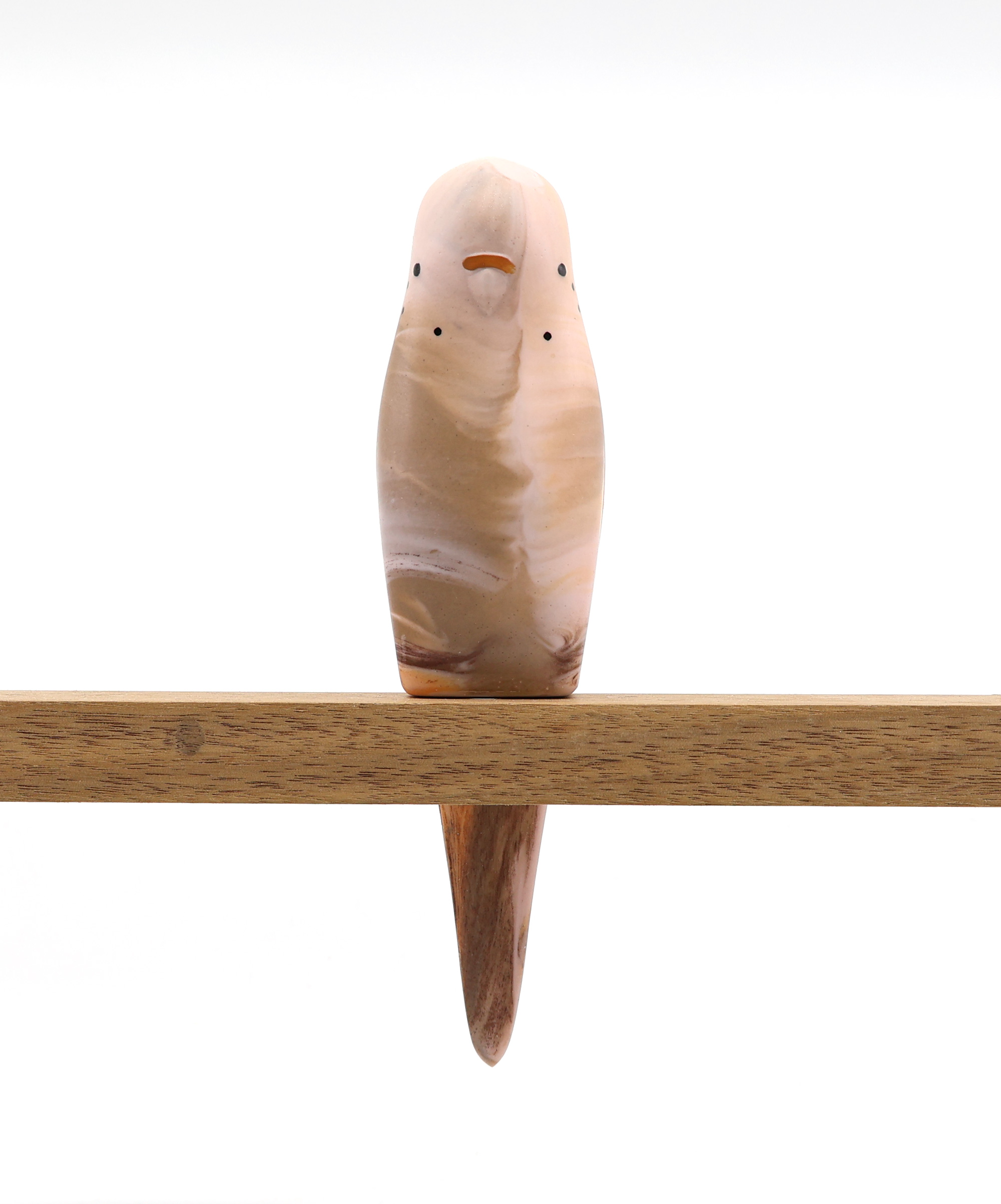 Resin Budgerigar - Pete Cromer
